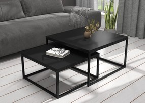 ADRK Furniture Konferenční stolek 2v1 KAMA CT-KAM-B-B