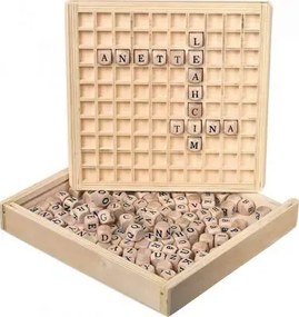 Small Foot Dřevěná hra Scrabble / od 6 let
