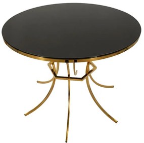 Designový jídelní stůl Tadanori 100 cm zlatý