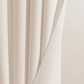 Room99 Závěs na terasu/Verandu/Altánku AURA na kroužcích Barva: Bílá/Stříbrná, Velikost: 180 x 250 cm