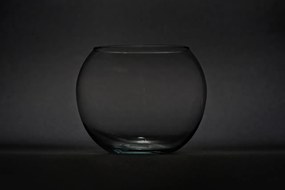 Skleněná váza boule, průměr 10 cm