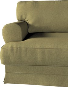 Potah na pohovku IKEA Ekeskog rozkládací barva zelená látka pletený vzor