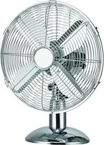 SOVIO FT30MC-5515 stříbrná / ventilátor stolní / kovový / 30 cm / 3 ry