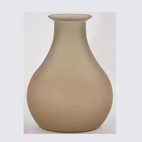 Váza LISBOA, 40cm, hnědá matná|Vidrios San Miguel|Recycled Glass