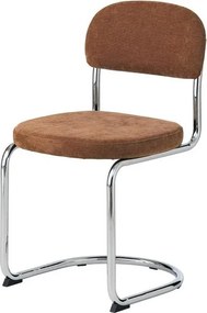 Jídelní židle v terakotové barvě Griffin – Unique Furniture