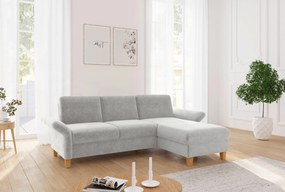 XXXLutz ROHOVÁ SEDAČKA, textil, světle šedá Sit & More - Sedací soupravy - 000144016143