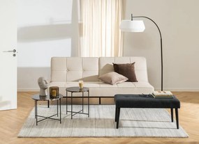 ACTONA Kulatý odkládací stolek AVILA hnědý ⌀42 cm
