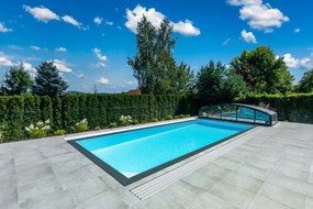 Přelivový bazén QBIG BENEFIT 3,5 x 7 x 1,2 m - Bílý