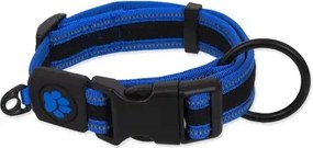 ACTIVE DOG Obojek Fluffy XL modrá / Nylonový / Reflexní prvky / 3,8x44