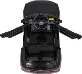 Elektrické autíčko Audi SQ8 černé / šedé