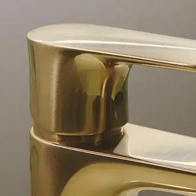 Ideal Standard Slim Brushed Gold / Umyvadlová baterie / BlueStart / vy