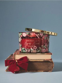 Sinsay - Vánoční vonná svíčka Candy Cane - červená