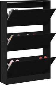 vidaXL Botník 80 x 21 x 125,5 cm kompozitní dřevo [869104] Barva: dub sonoma