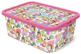 Plastový dětský úložný box 40x29x15 cm Stor – SQUISHMALLOWS