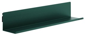 Police závěsná kovová lahvově zelená, 700 mm: JOANNE Modern