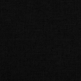 Dětská pohovka černá 70 x 45 x 30 cm textil - Default Title