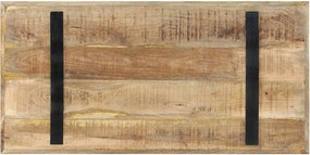 Jídelní stůl 120 x 60 x 76 cm hrubé mangovníkové dřevo 321604