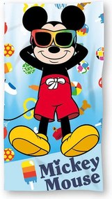 Bavlněná plážová osuška MICKEY MOUSE 70 x 140 cm