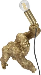 Stolní lampa Gorilla 40 cm zlatá
