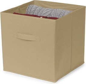 Khaki plastový úložný box 31x31x31 cm – Compactor