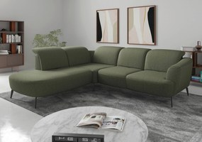 XXXLutz ROHOVÁ SEDAČKA, textil, olivově zelená Sit & More - Sedací soupravy - 00014401851W