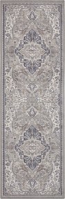 Hanse Home, Běhoun Terrain 105604 Orken Grey Cream, 80x200, šedá, ložnice