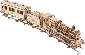 Puzzle Ugears 3D dřevěné mechanické Harry Potter Bradavický expres [6950343]