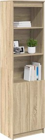 Vysoká deska Sonoma Dub 50x35x180 cm Dřevěná konstrukce 3328464