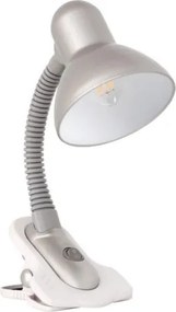 Stolní lampa Kanlux SUZI HR-60-SR E27 stříbrná 07150