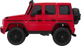 Elektrické autíčko Mercedes Benz G63 AMG XXL červené