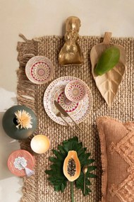 Set 2ks barevná porcelánová miska Bowl Jam - Ø11*5 cm/ 220ml
