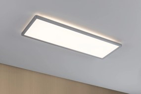 Paulmann 71020 Atria Shine, matně chromové stropní svítidlo s korónou RGBW, 20W LED 4000K, 58x20cm, dálkové ovládání