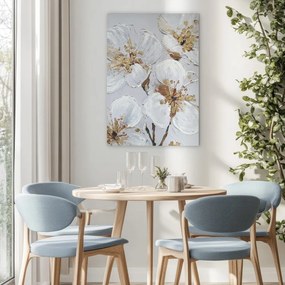 Obraz s ručně malovanými prvky 70x100 cm Petal Glow – Styler