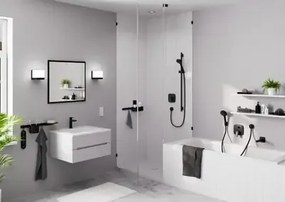 Hansgrohe - Umyvadlová baterie, CoolStart, EcoSmart, matná černá