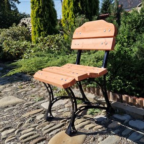 Set zahradního nábytku Iron Přírodní sada 1xstůl 190cm 2xlavice 190cm a 2x židle 80cm Osobní odběr/vlastní doprava