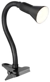 Searchlight | Searchlight EU4122BK - Stolní lampa DESK 1xE14/40W/230V | SR0179