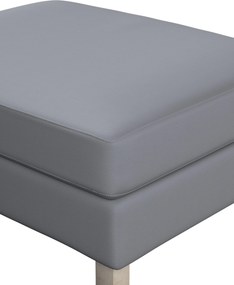Potah na podnožku IKEA Karlstad barva šedá