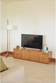TV stolek v přírodní barvě 157x42x40 cm Wally – Teulat