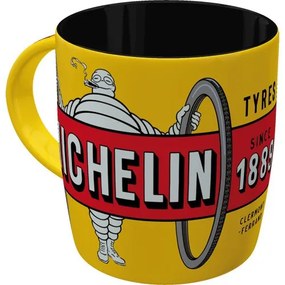 Postershop Hrnek - Michelin - Tyres Bibendum Yellow