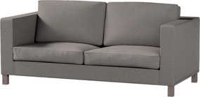 Potah na pohovku IKEA Karlanda rozkládací, krátký barva šedá látka pletený vzor