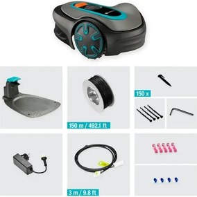 Gardena SILENO minimo - robotická sekačka 400m2