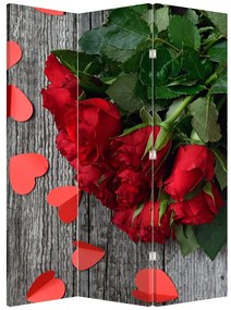 Paraván - Kytice růží (135 x 180 cm)