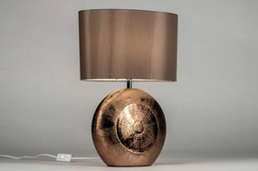 Stolní designová lampa Avrill Brown B