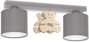 Stropní světlo dětské stropní svítidlo bear 2xe27/60w/230v