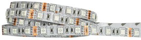 BERGE LED pásek - SMD 5050 - RGB - 5m - 60LED/m - 14,4W/h - IP20 - s konektorem