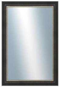 DANTIK - Zarámované zrcadlo - rozměr s rámem cca 80x120 cm z lišty GREECE černá (2641)
