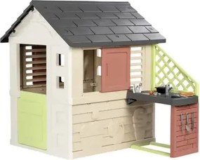 SMOBY Domeček Life Nature s kuchyní / od 2 let