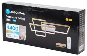 Aigostar - LED Stmívatelné stropní svítidlo LED/38W/230V 2700-6500K + DO