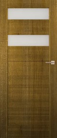 Interiérové dveře vasco doors SANTIAGO model 5 Průchozí rozměr: 70 x 197 cm, Orientace dveří: Levé dveře, Dekor: Dub riviera