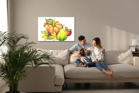 Obraz Podzimní Zelenina Nedostatek Nedostatek Plátno Canvas 100x70